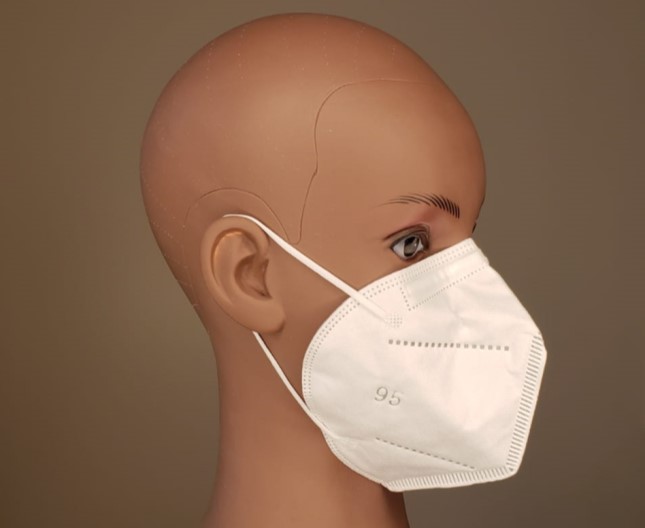 MDC MASK, PFE/N95 LEVEL, HARLEY N95 L-188 NIOSH, HEAD STRAP, WHITE (BOX ...