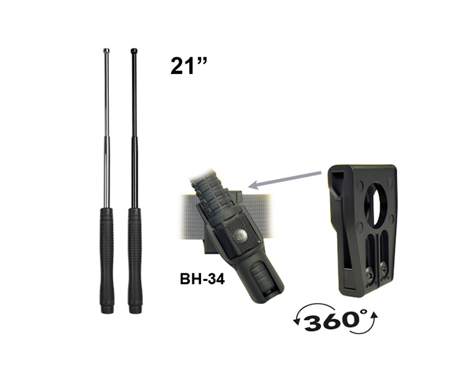 ESP Hardened Expandable Baton 21", Ergonomic Handle » Tenda Canada